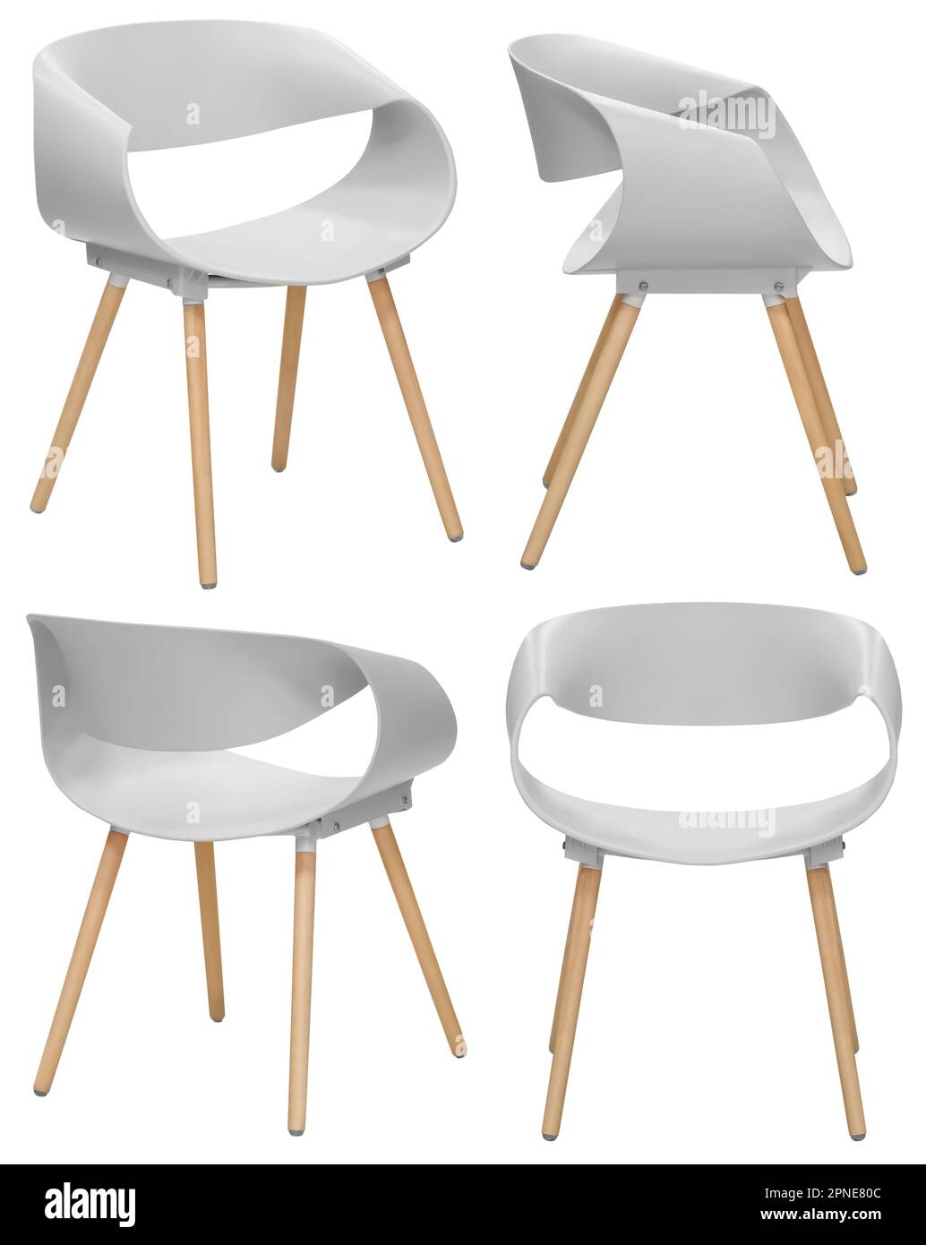 Designer modern chair for home or cafe. Isolated from the background ...