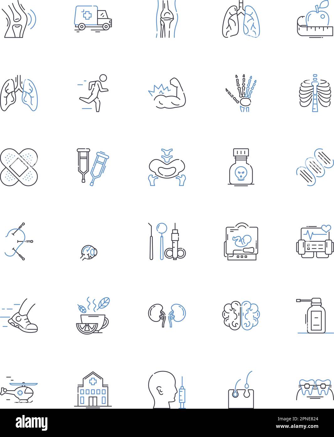 Intelligent fitness line icons collection. Smart, Efficient, Customized ...