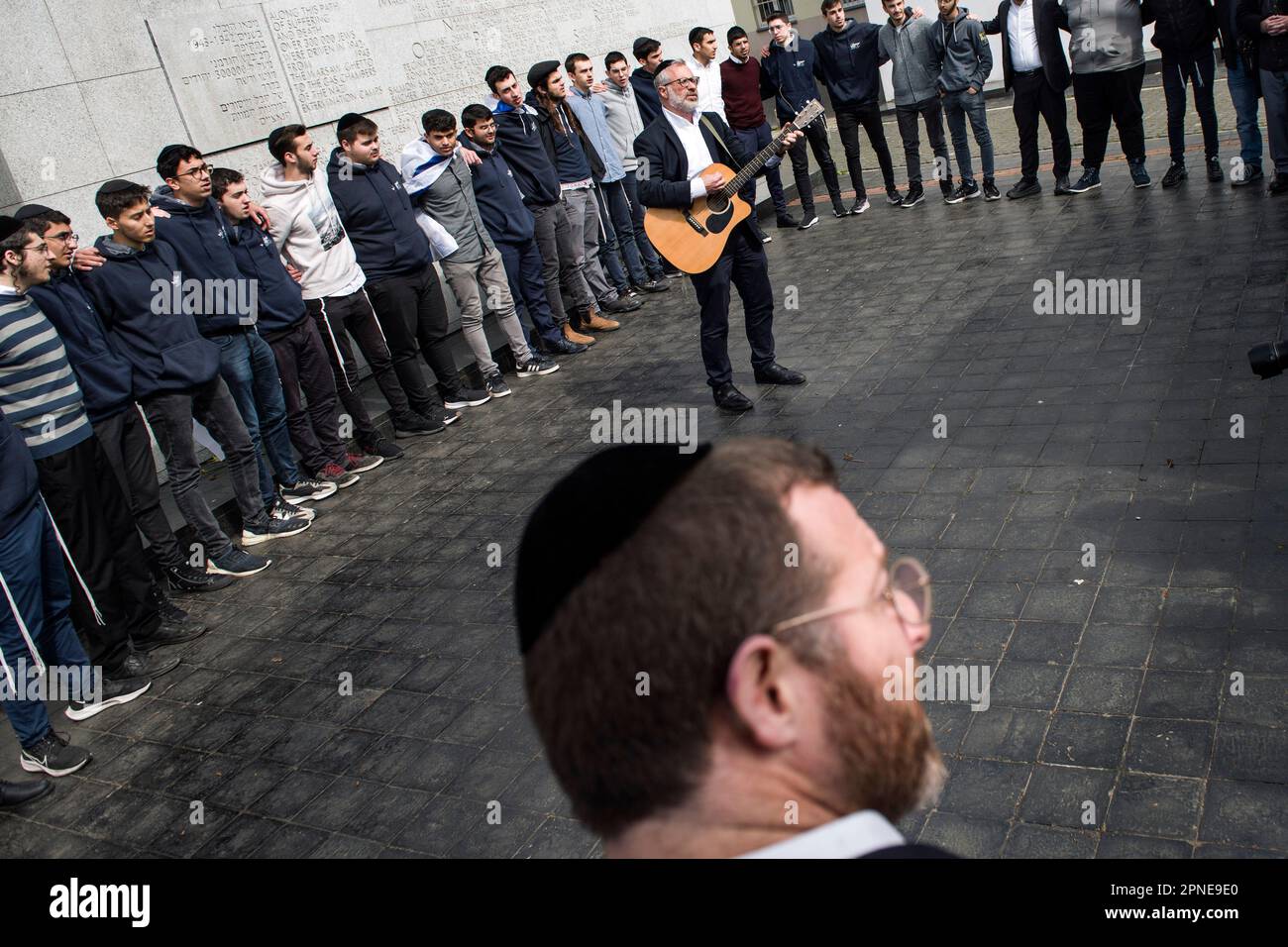 Jewish People Praying During The Holocaust