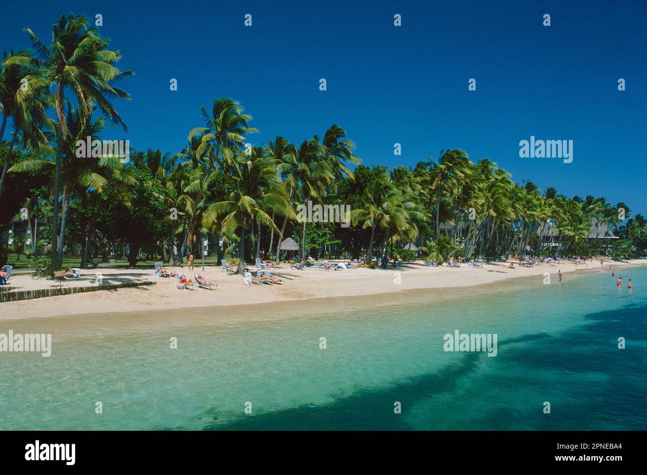 Beach at the Fijian Resort, Viti Levu, Fiji Stock Photo - Alamy
