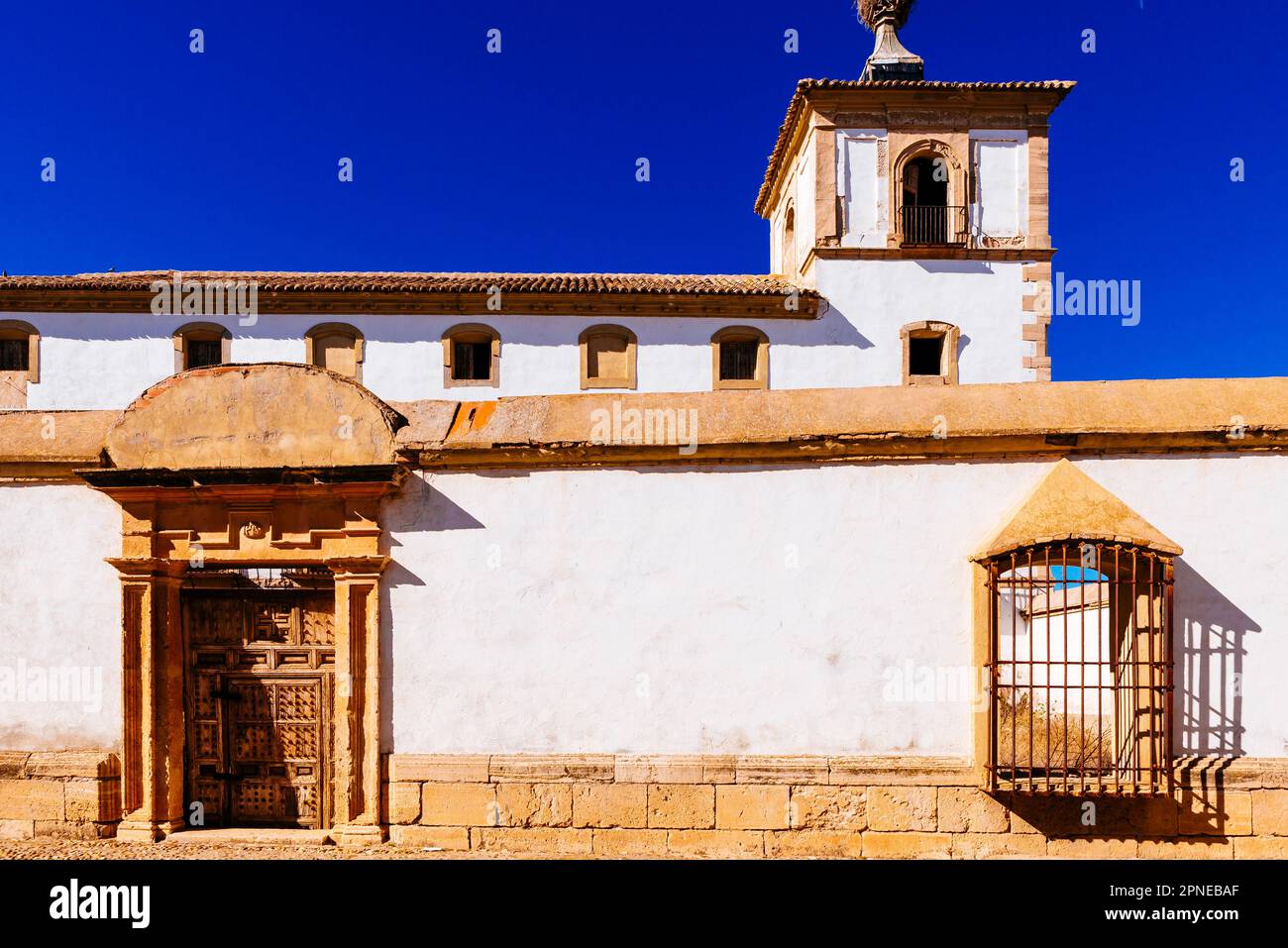 Side view. Casa de las Torres - House of the Towers. Palace-house built ...