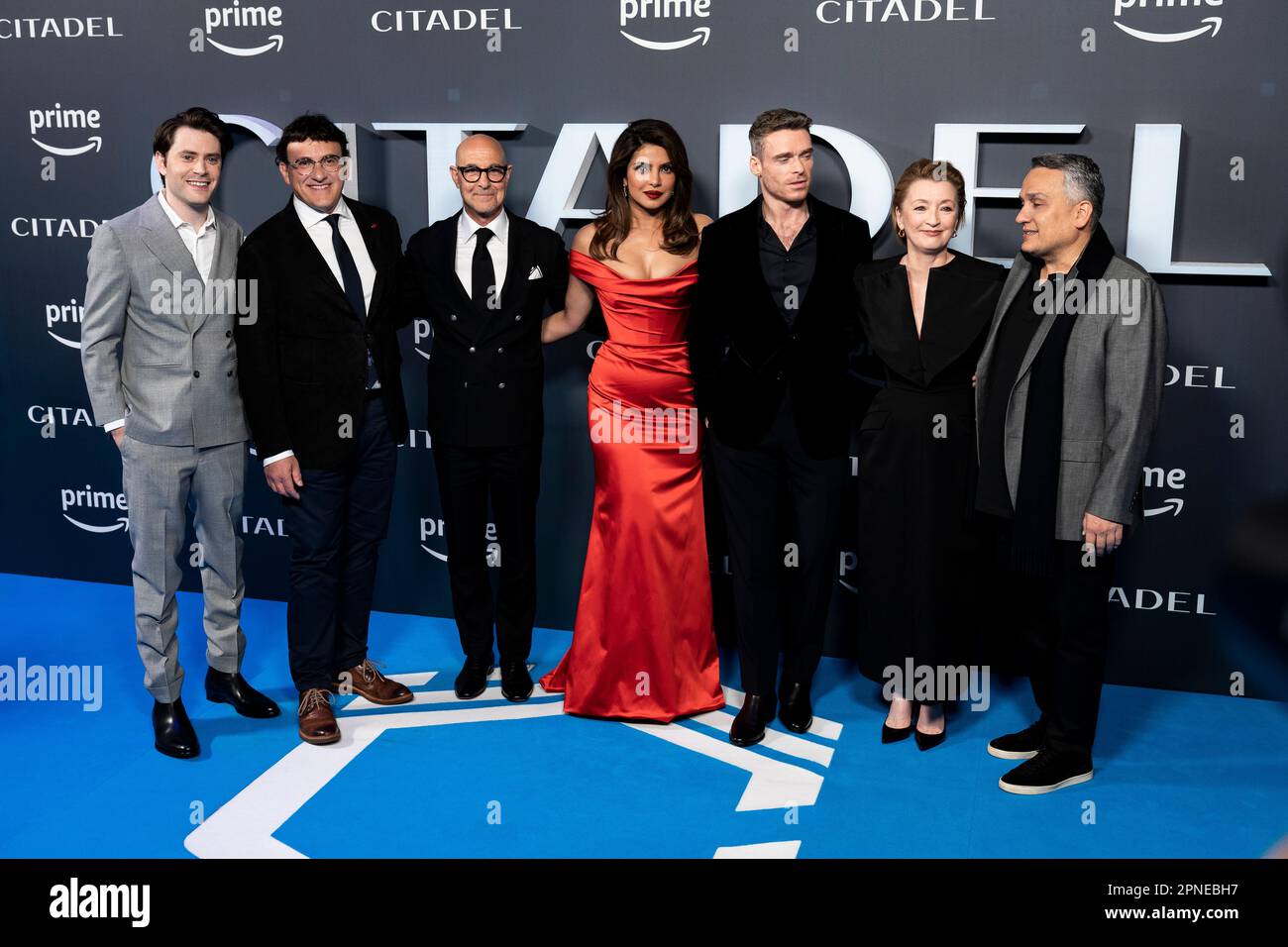 Cast members attends the global premiere of the new Amazon Prime Video ...