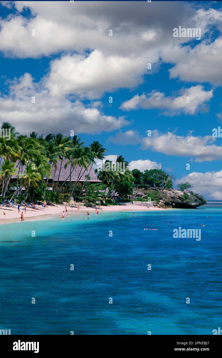 Beach at the Fijian Resort, Viti Levu, Fiji Stock Photo - Alamy