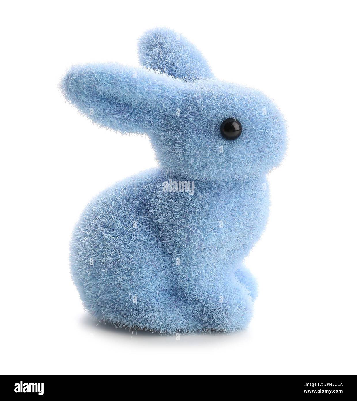 Cute Easter bunny isolated on white background Stock Photo - Alamy