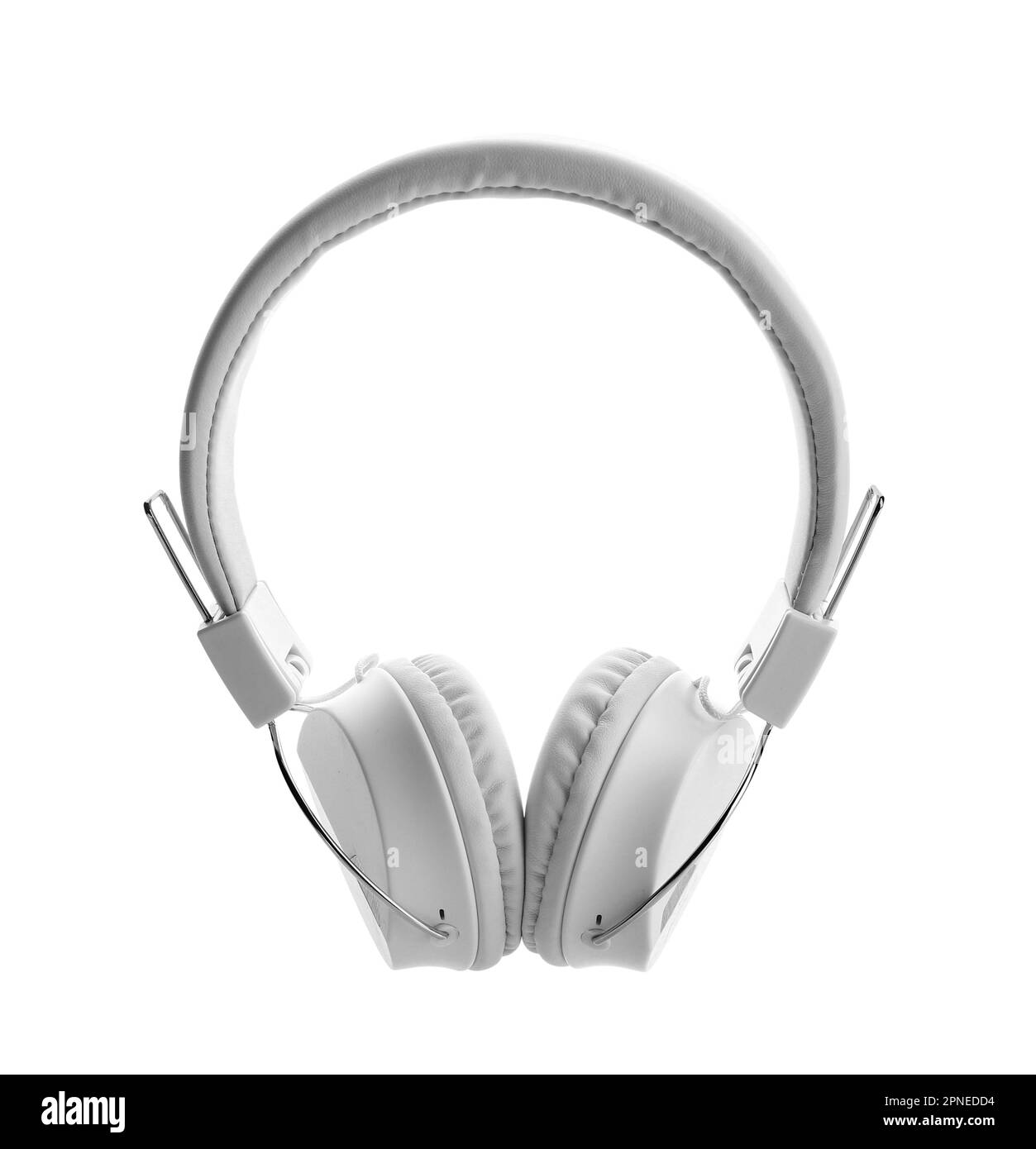 Wireless headphones isolated on white background Stock Photo - Alamy