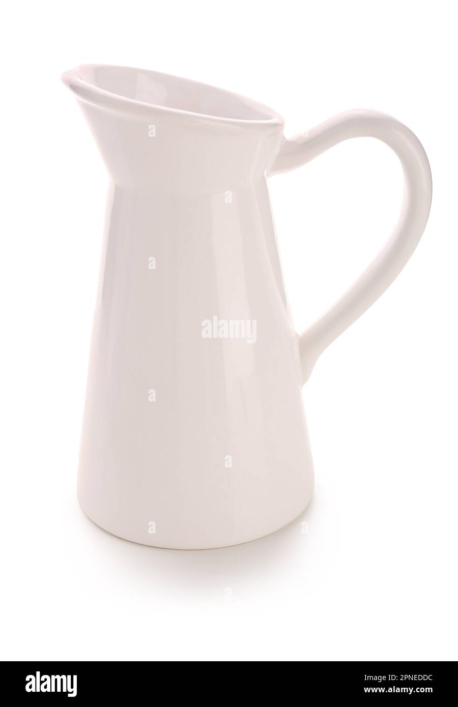 Ceramic jug isolated on white background Stock Photo - Alamy