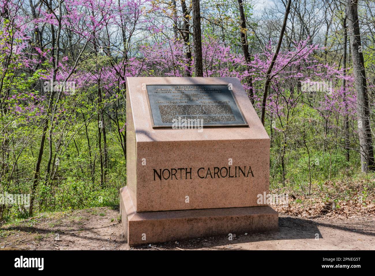 Visiting the Monument to the State of North Carolina on a Spring ...