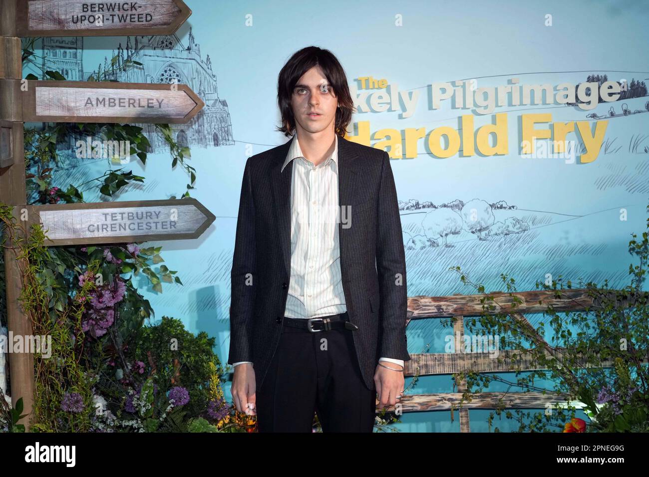 Earl Cave attends the gala screening of The Unlikely Pilgrimage of ...