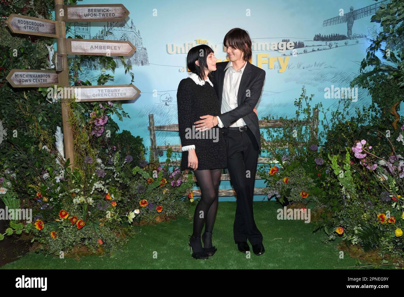 Devon Ross and Earl Cave attends the gala screening of The Unlikely ...