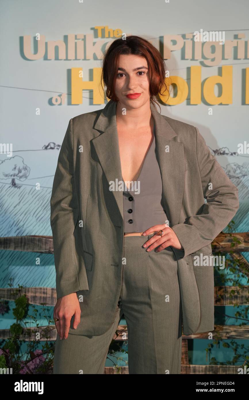 Lucy Reynolds attends the gala screening of The Unlikely Pilgrimage of ...