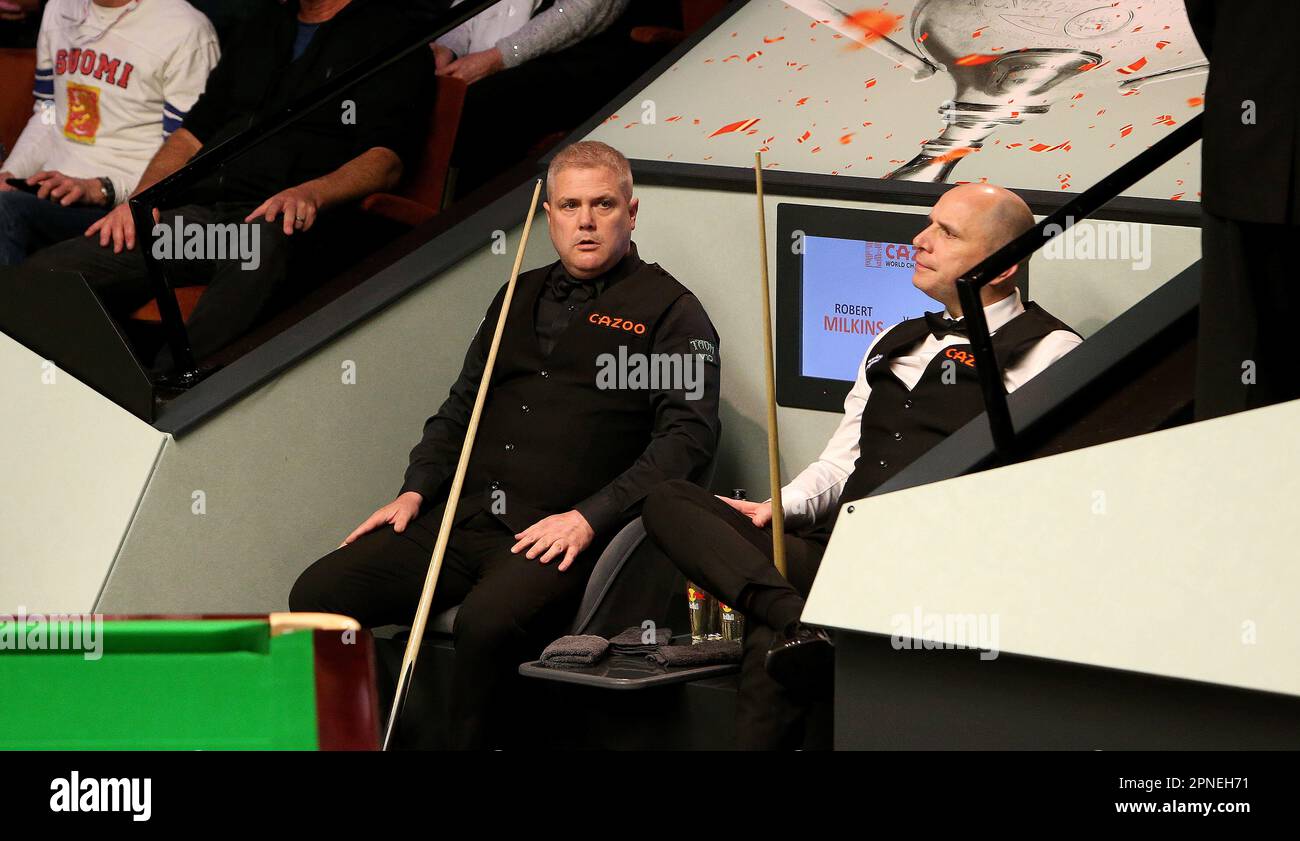 18th April 2023; The Crucible, Sheffield, England: 2023 Cazoo World ...