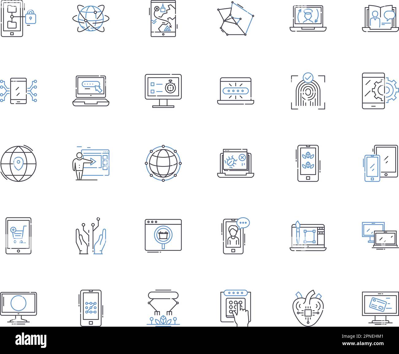 Cybersecurity workforce Stock Vector Images - Alamy