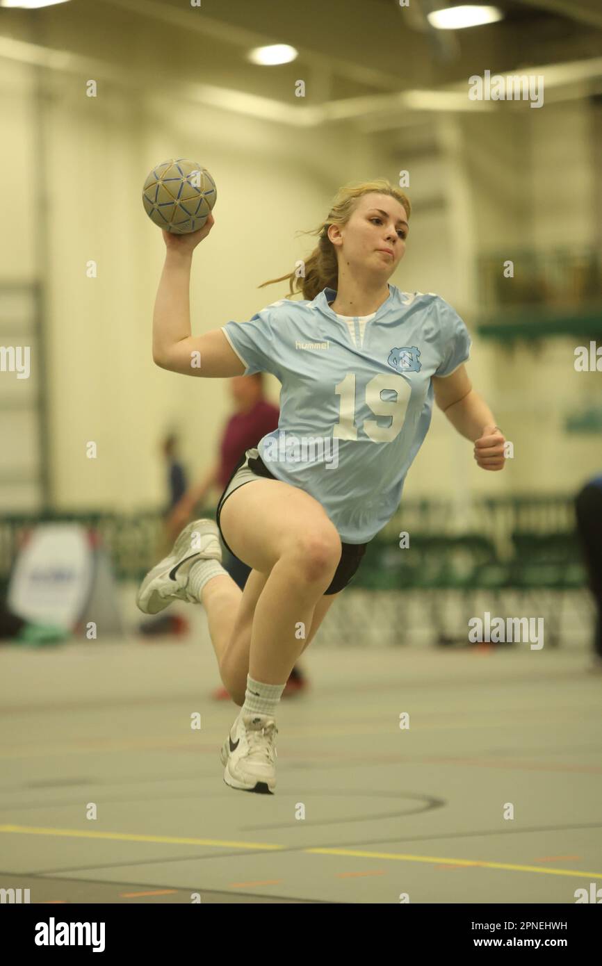 Tiffin, Ohio, USA. 14th Apr, 2023. USA Team Handball, Collegiate ...
