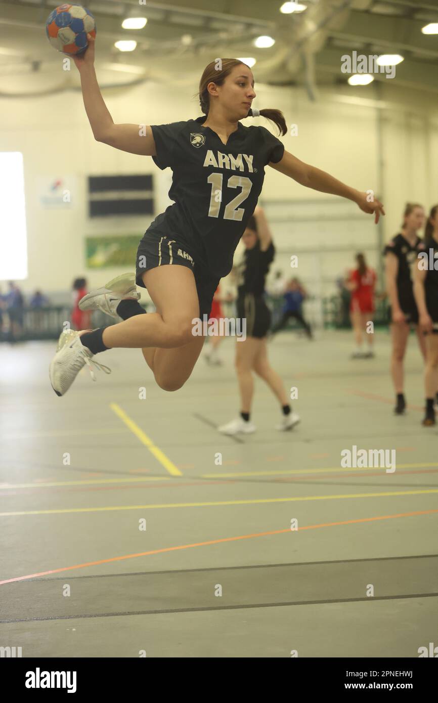 Tiffin, Ohio, USA. 14th Apr, 2023. USA Team Handball, Collegiate ...