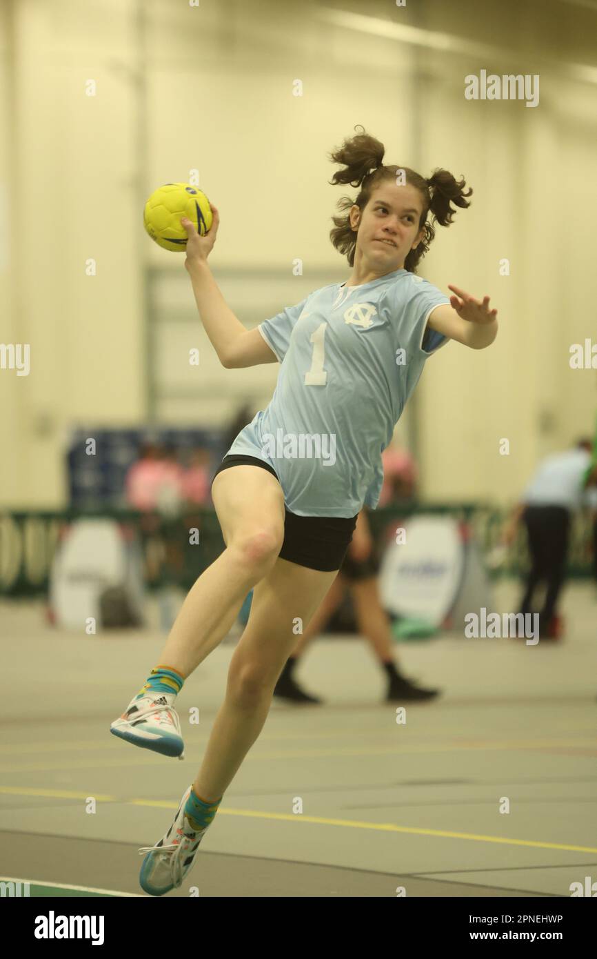 Tiffin, Ohio, USA. 14th Apr, 2023. USA Team Handball, Collegiate ...