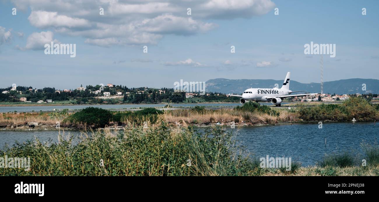 Kerkyra, Greece - 09 24 2022: Picturesque Tourist Spot Overlooking the ...