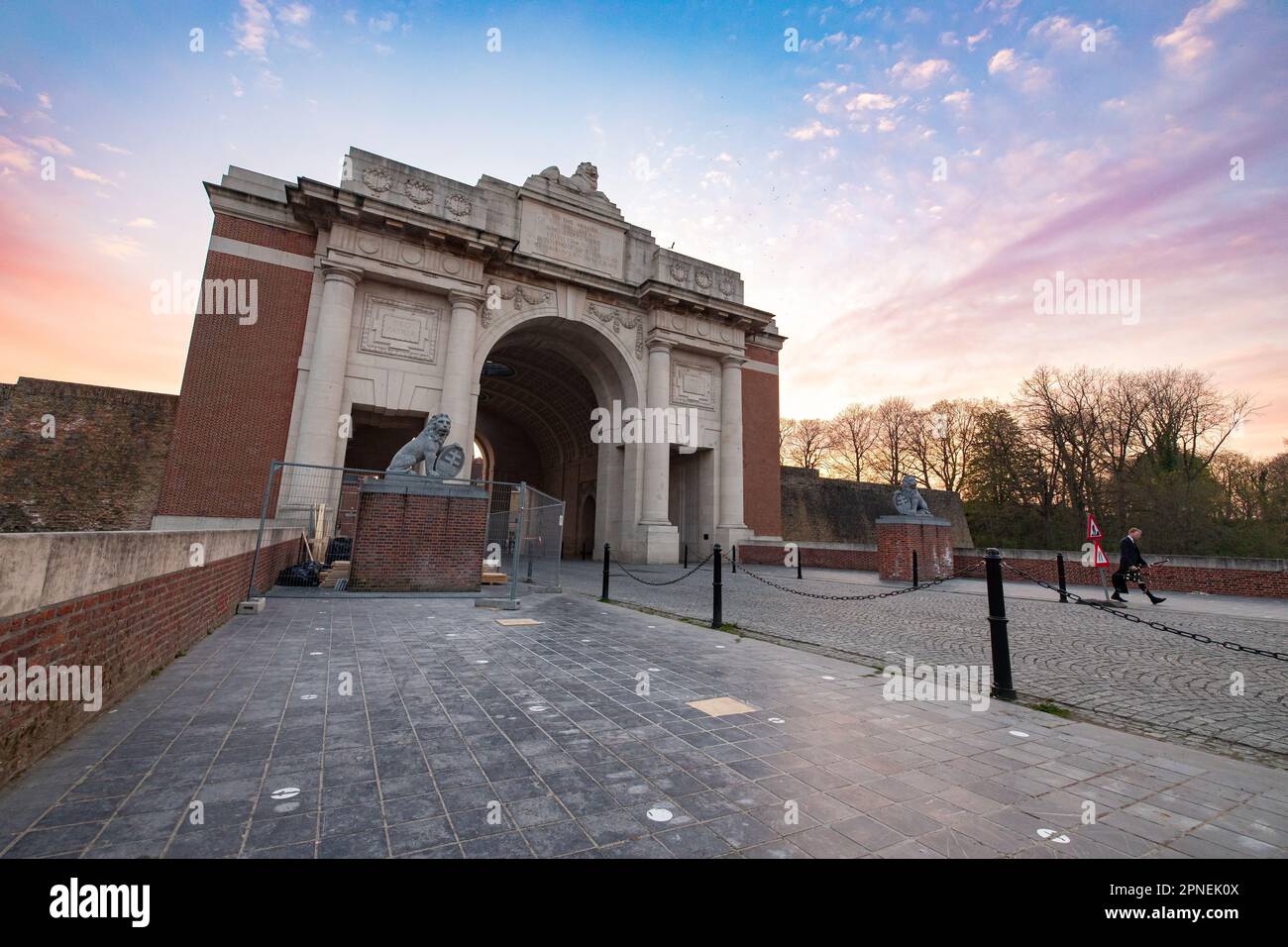 Ieper, Belgium. 18th Apr, 2023. Illustration picture shows the Last ...