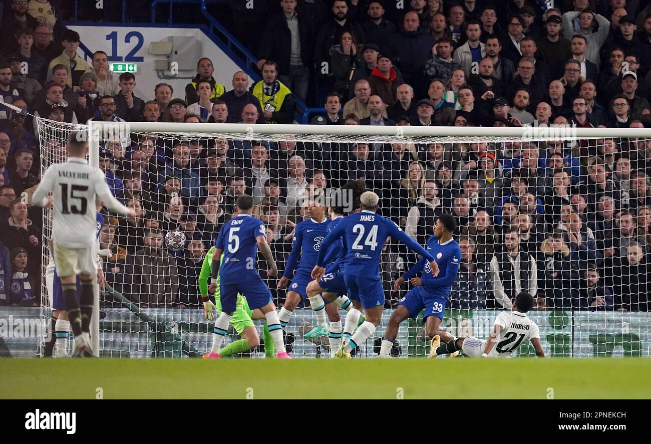 Goal rodrygo real madrid hi-res stock photography and images - Alamy