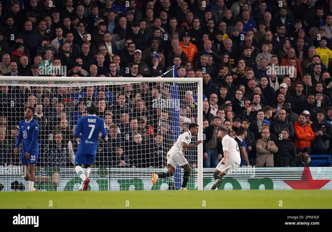Goal rodrygo real madrid hi-res stock photography and images - Alamy