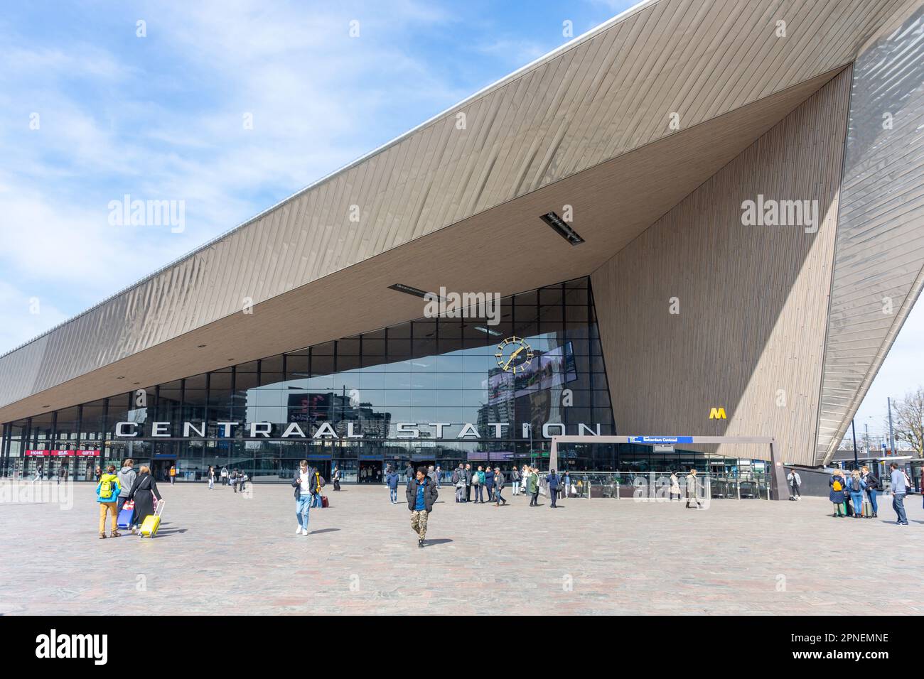 Rotterdam Centraal Station, Stationsplein, Rotterdam Centrum, Rotterdam ...