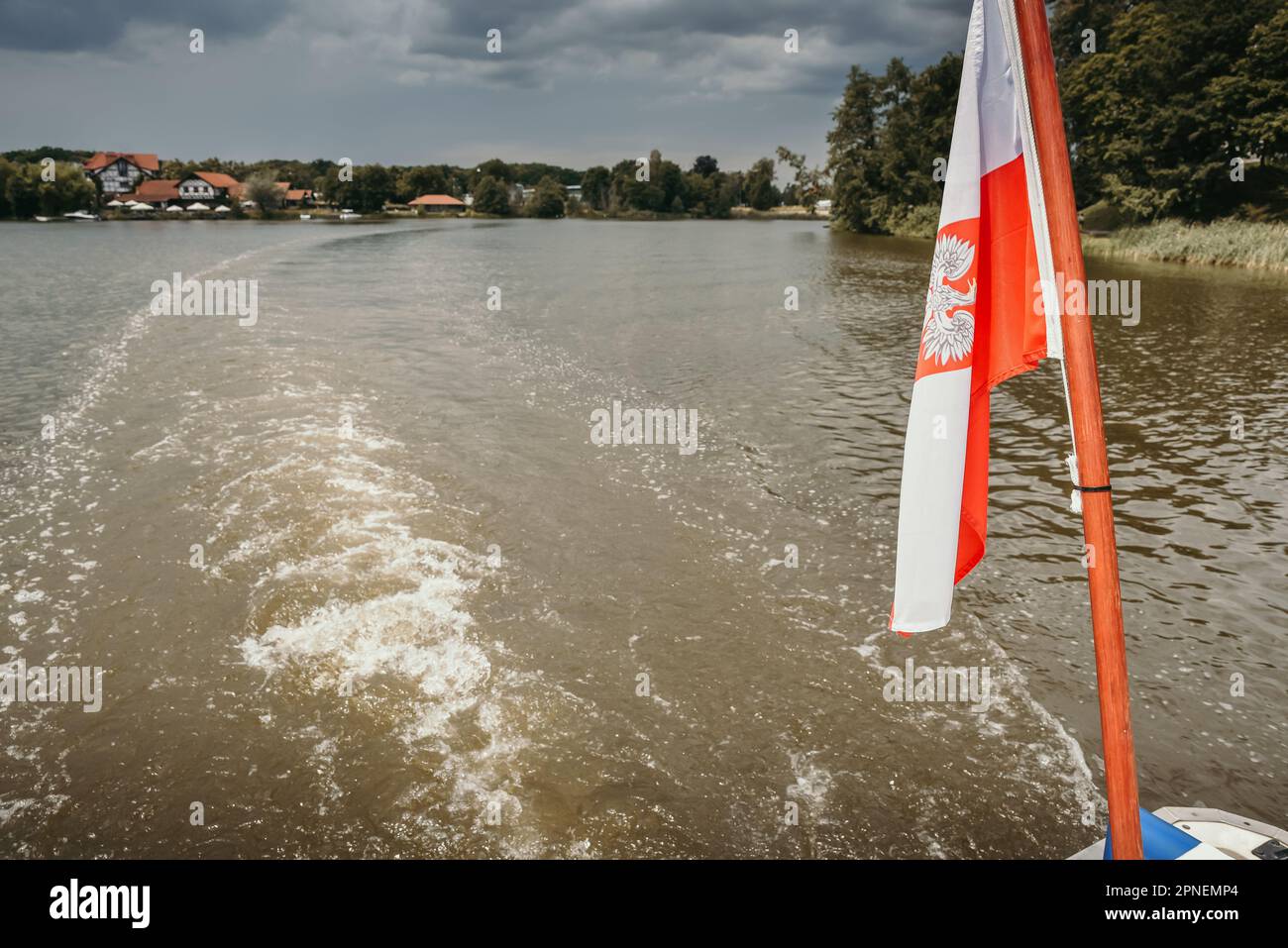 Polish flag boat hi-res stock photography and images - Alamy