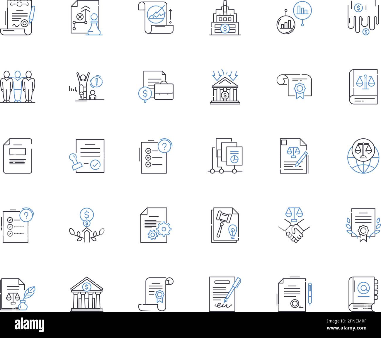Counsel line icons collection. Advice, Support, Guidance, Therapy ...