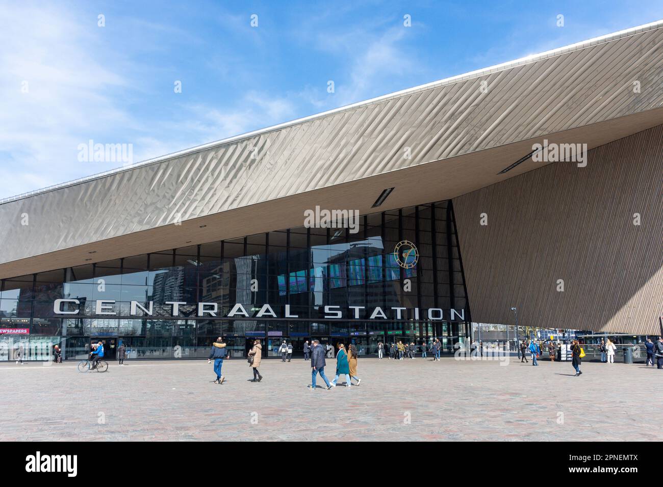 Rotterdam Centraal Station, Stationsplein, Rotterdam Centrum, Rotterdam ...