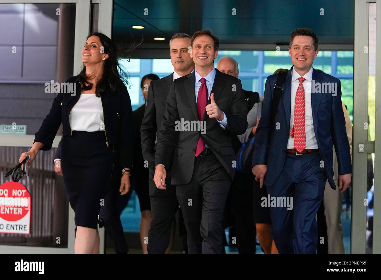 Davida Brook, left, Justin Nelson, center, and Stephen Shackelford ...
