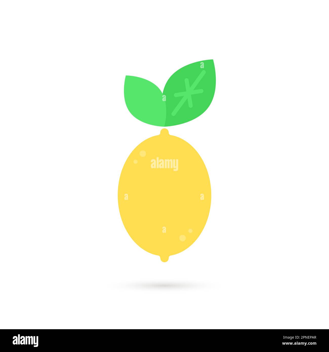 yellow citron or lemon icon Stock Vector Image & Art - Alamy