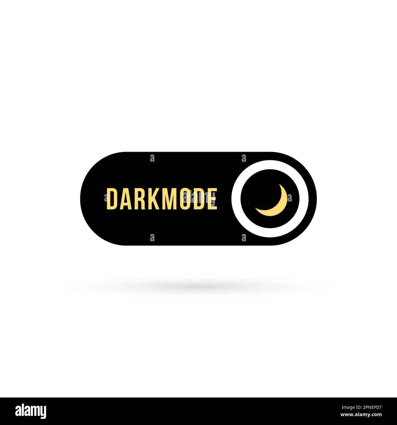 simple black darkmode switch icon Stock Vector Image & Art - Alamy