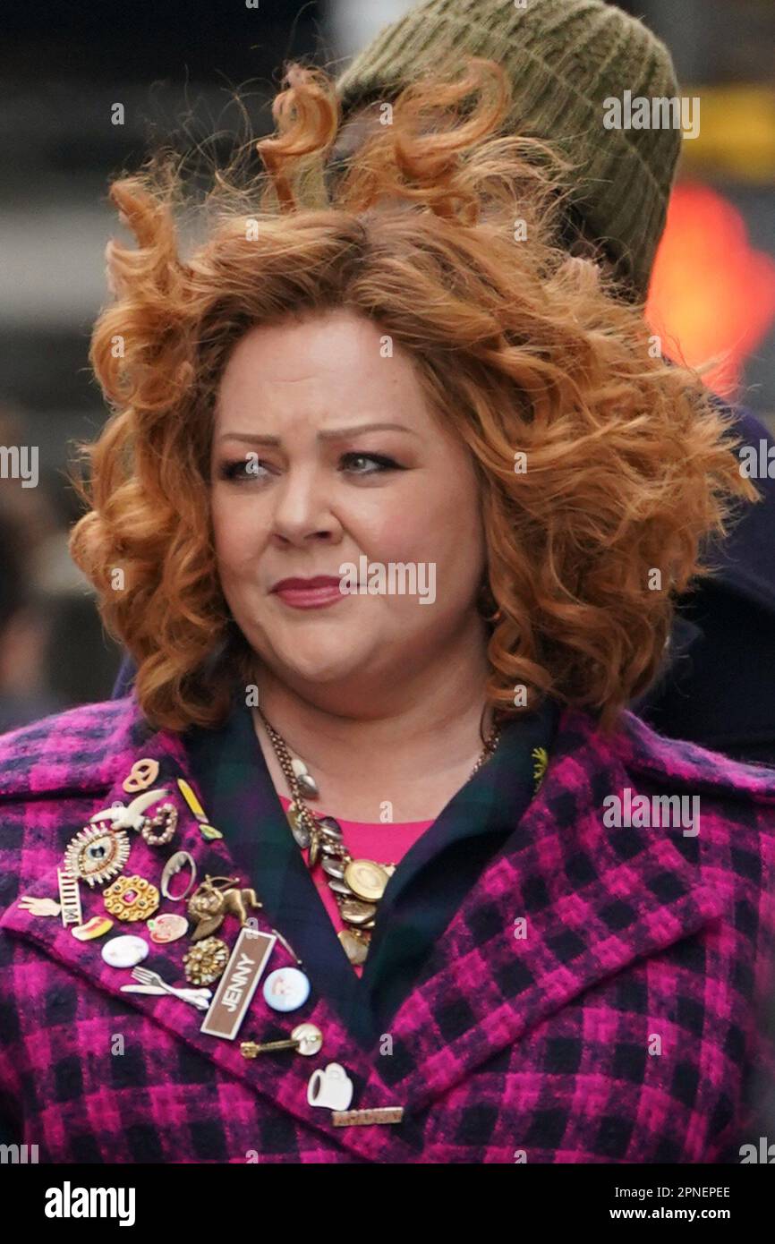 New York, NY, USA. 18th Apr, 2023. Melissa McCarthy on location for ...