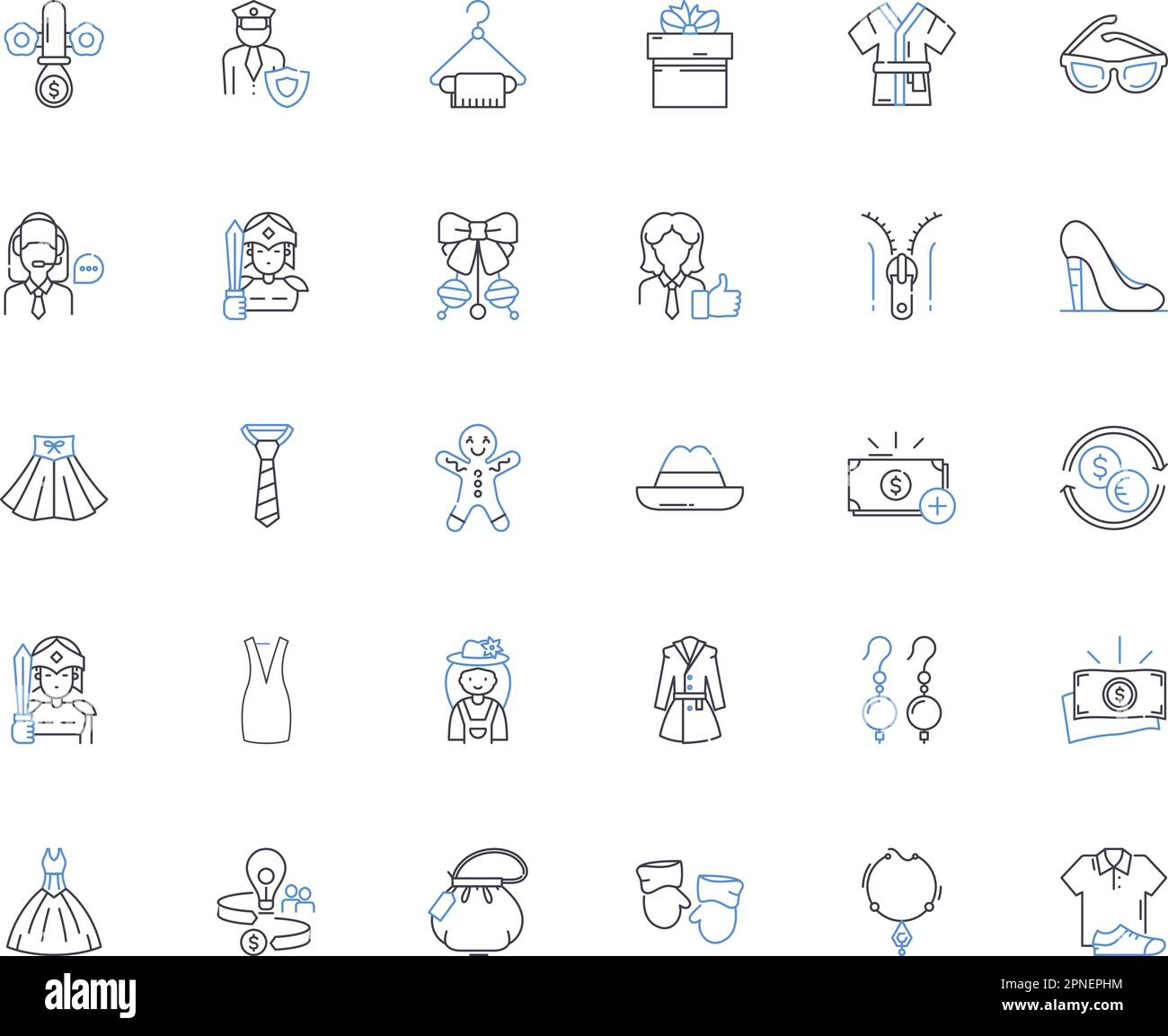 Car industry line icons collection. Automobile, Sedan, SUV, Hatchback ...