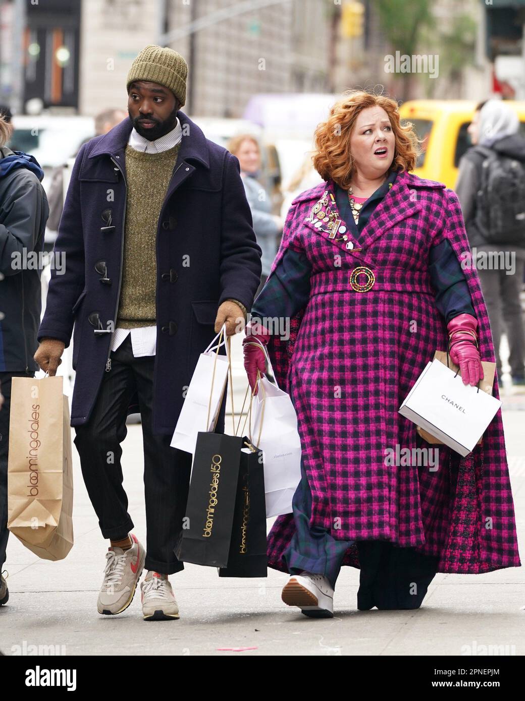 New York, NY, USA. 18th Apr, 2023. Paapa Essiedu, Melissa McCarthy on ...