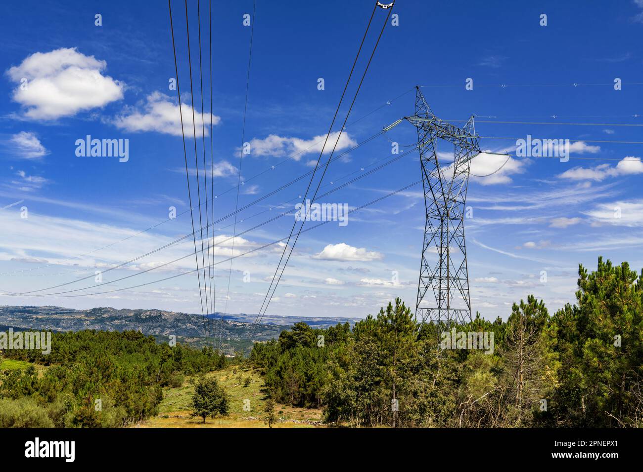 Electric energy project situated in the northern countryside of ...