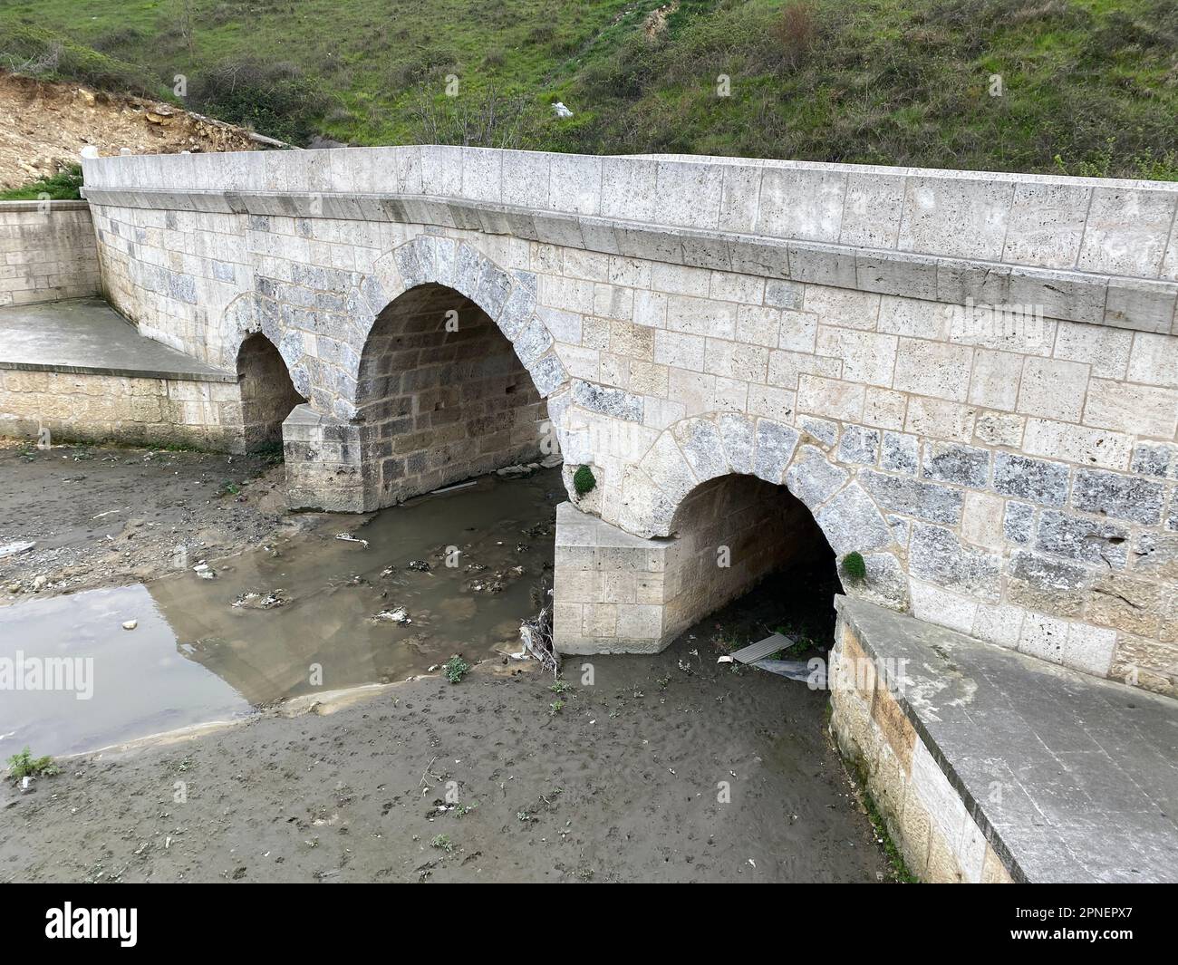 Located in Istanbul, Turkey, this stone bridge was built during the ...