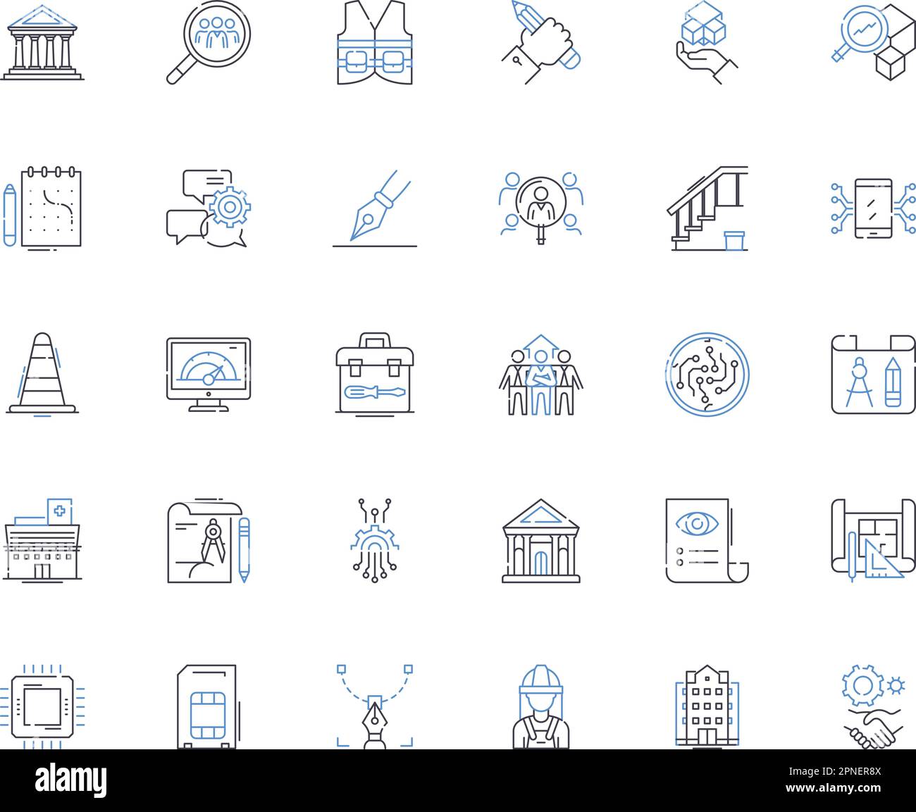 Creative ingenuity line icons collection. Innovation, Imagination ...