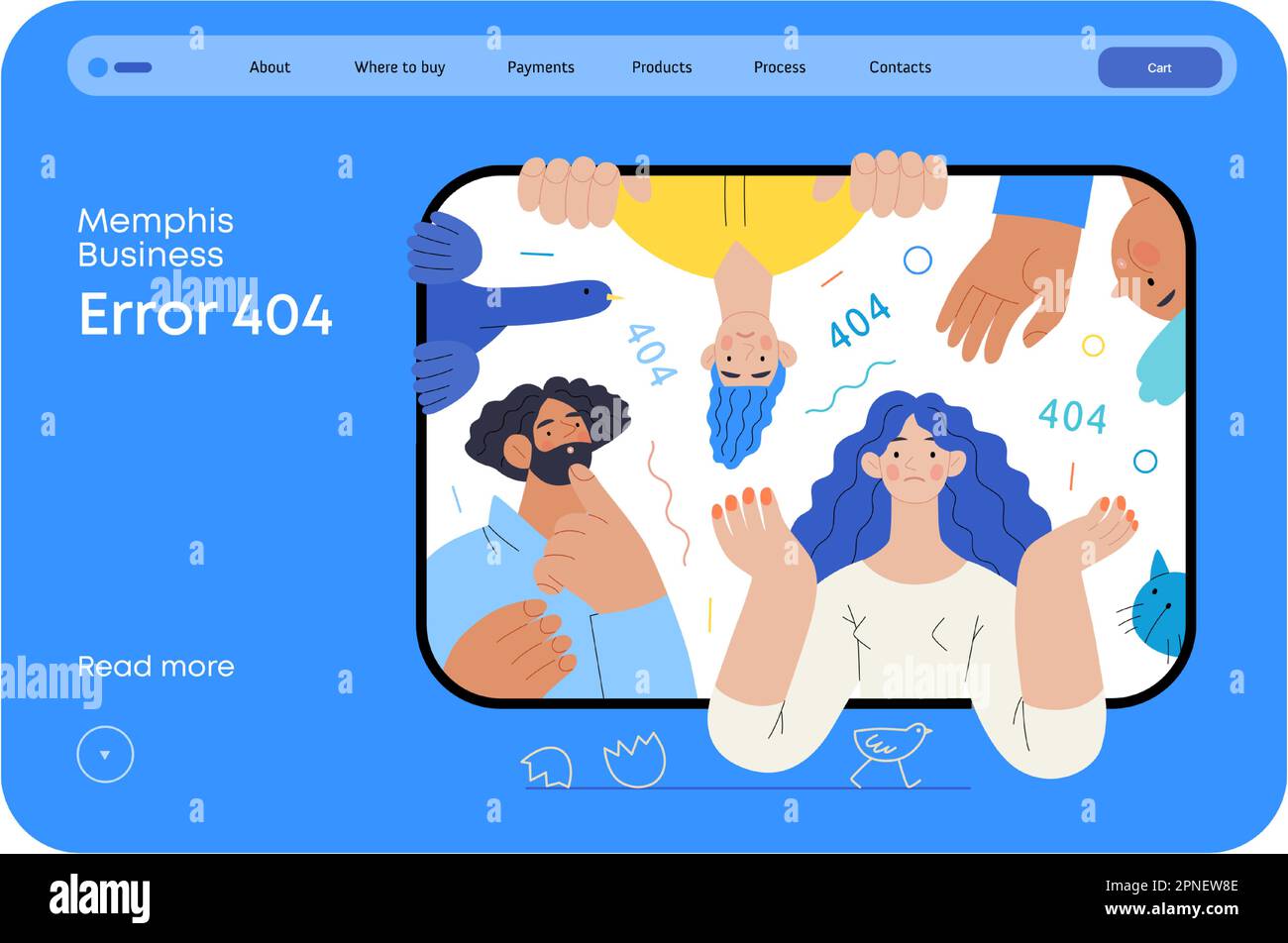 Customer experience code Stock Vector Images - Alamy