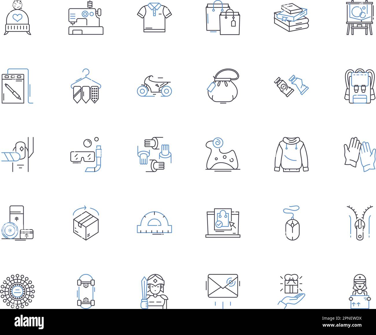 Development line icons collection. Growth, Progress, Advancement ... Development line icons collection. Growth, Progress, Advancement ...