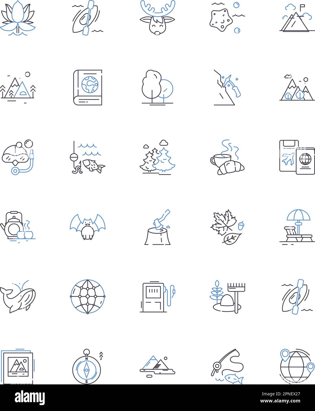 Daring endeavor line icons collection. Courageous, Fearlessly ...