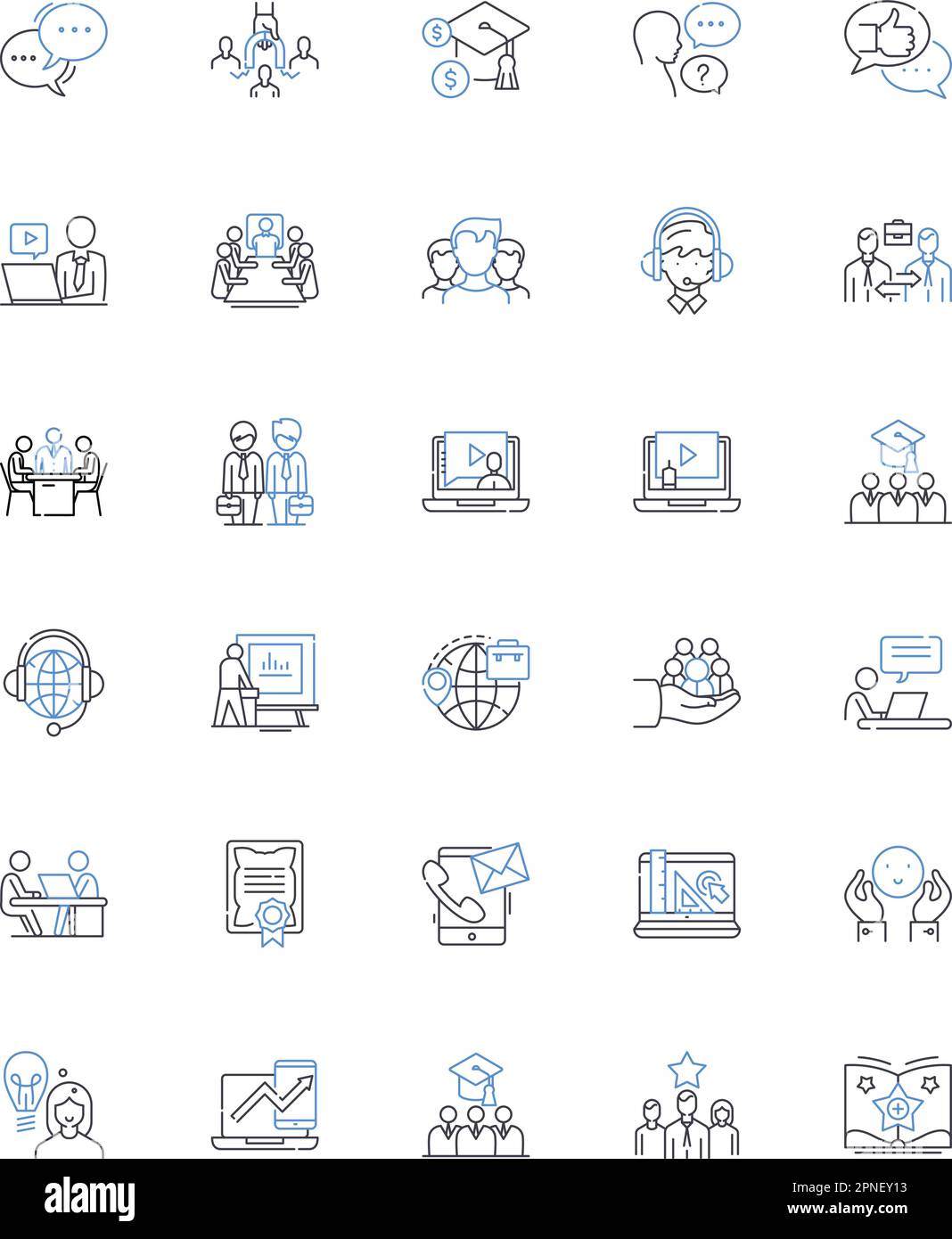 Excursion Business line icons collection. Adventure, Outdoors ...