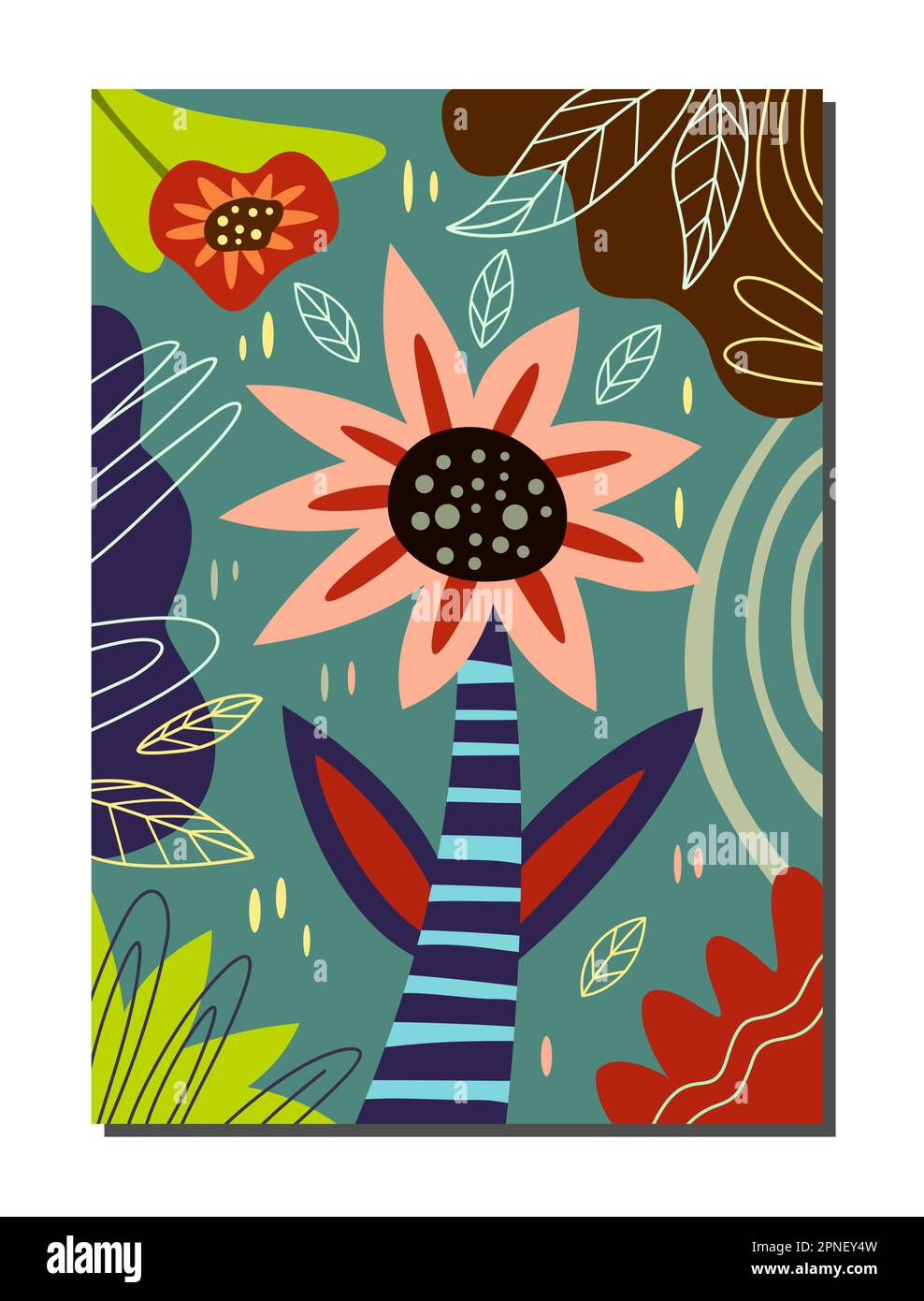 Beautiful spring poster Stock Vector Image & Art - Alamy