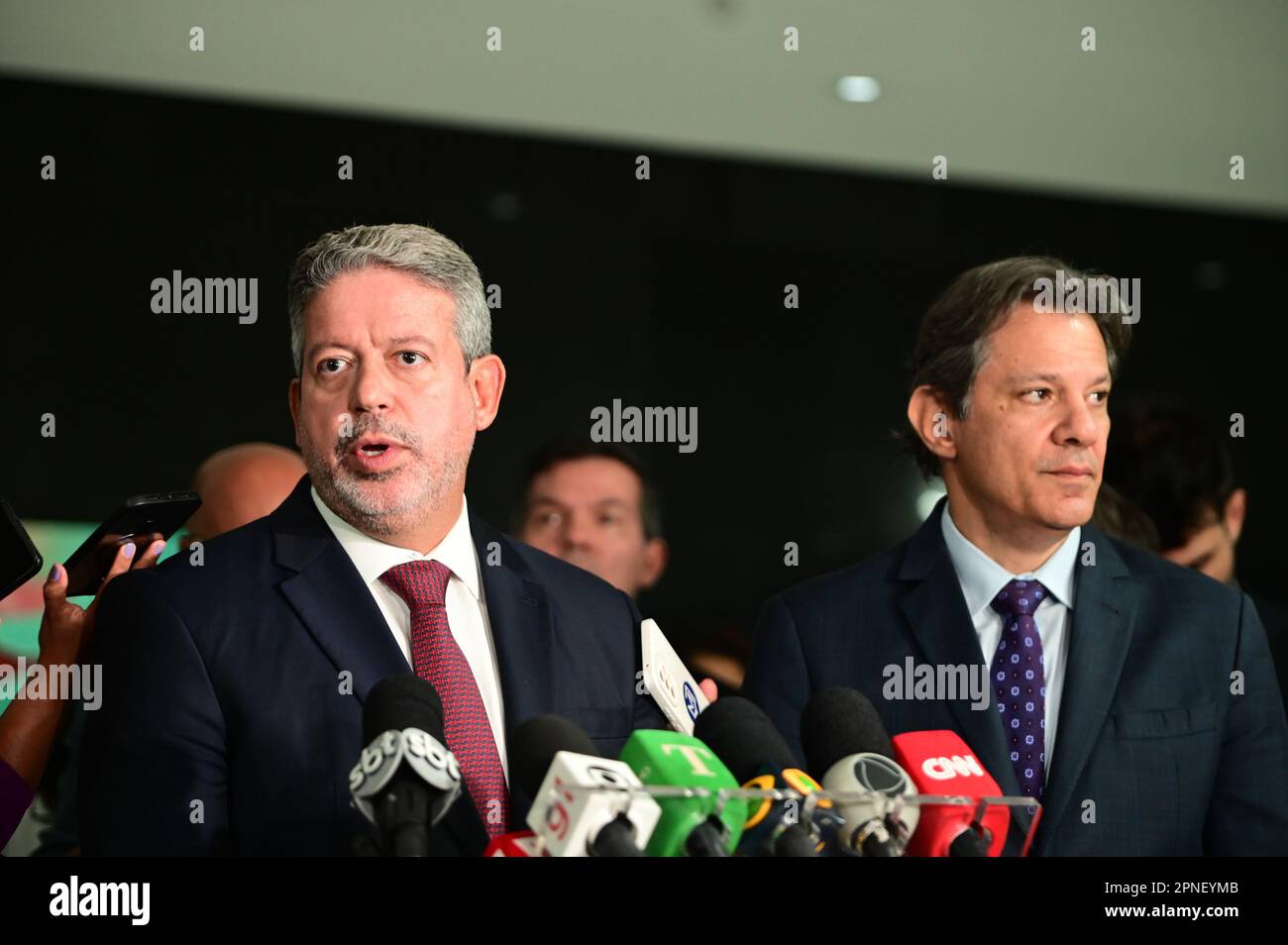 BrasÍlia Df 18 04 2023 Arthur Lira E Haddad ArcabouÇo Fiscal