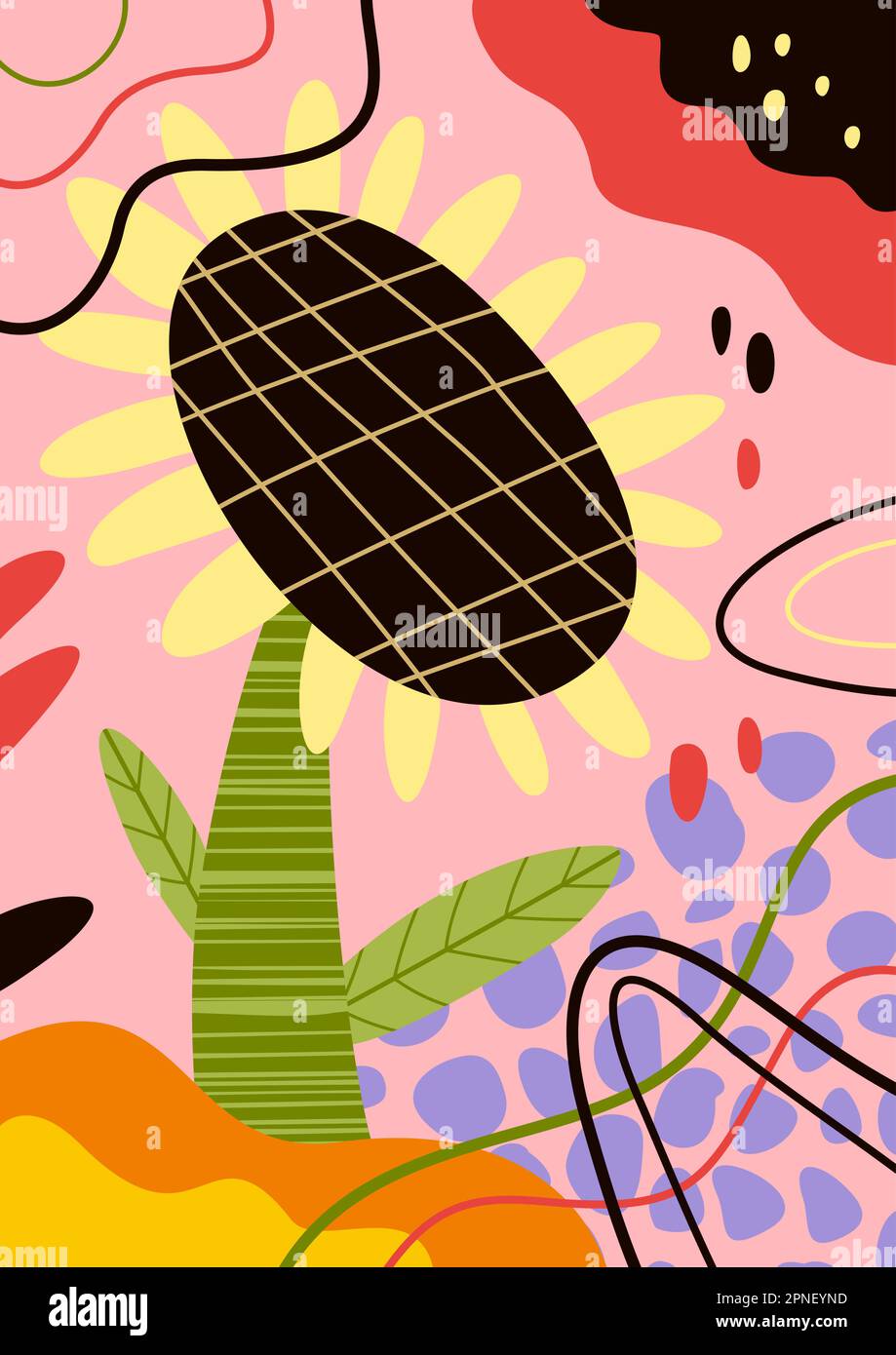 Fresh stylish poster Stock Vector Image & Art - Alamy