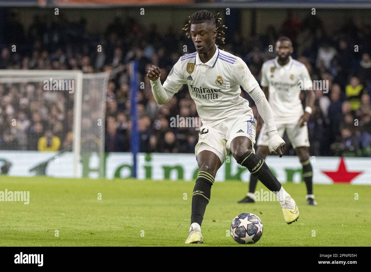 Eduardo Camavinga of Real Madrid during the UEFA Champions League Semi ...