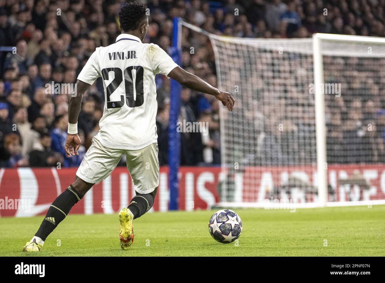 Vini Jr of Real Madrid during the UEFA Champions League Semi Final ...