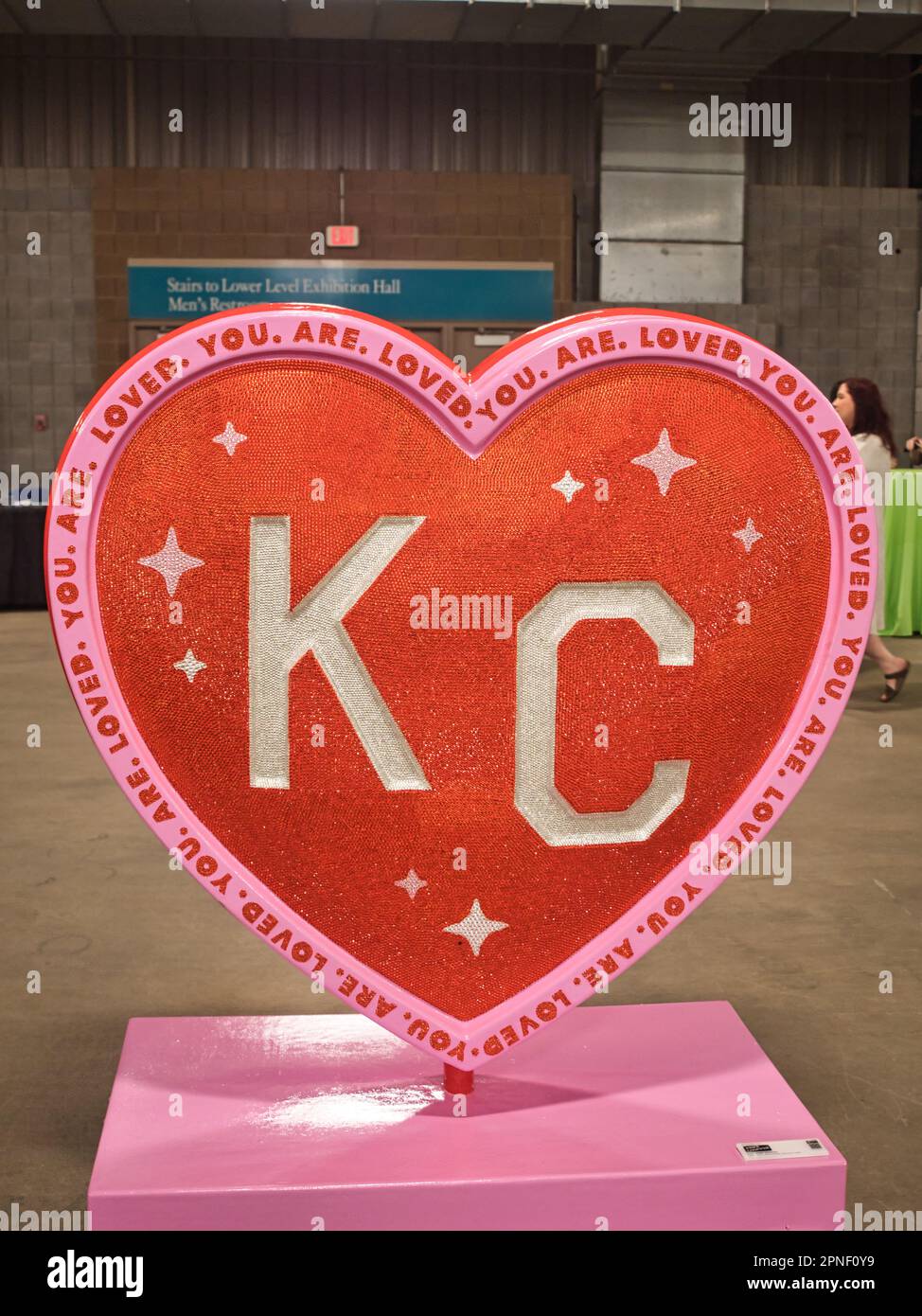 Kansas City, Missouri - April 15, 2023: Parade of Hearts KC Unveiling ...