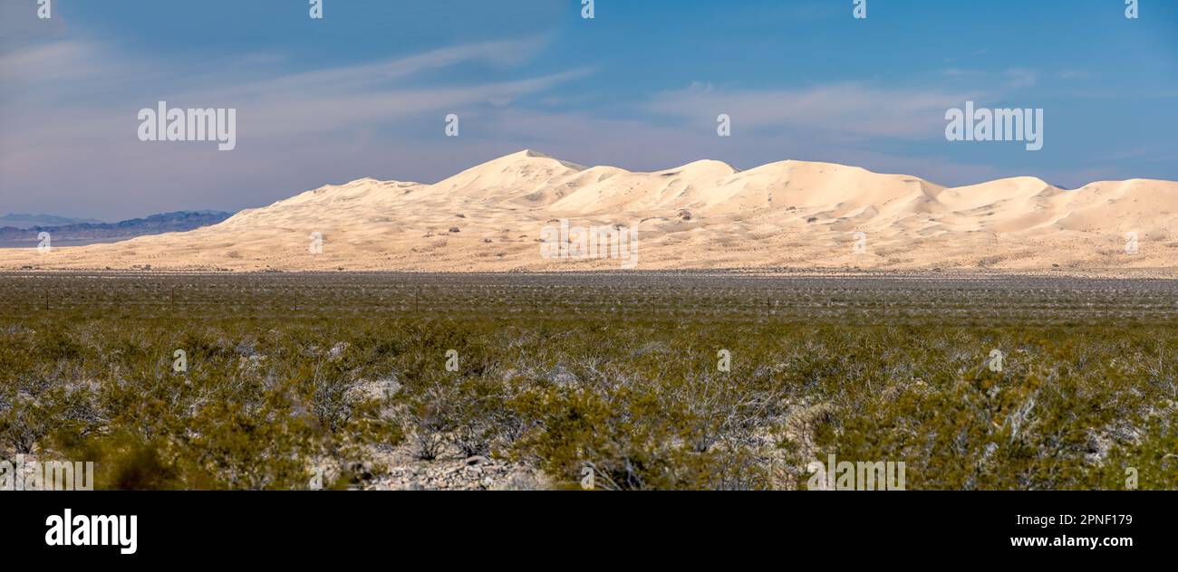 Kelso Sand Dunes in the Mojave National Preserve Stock Photo - Alamy