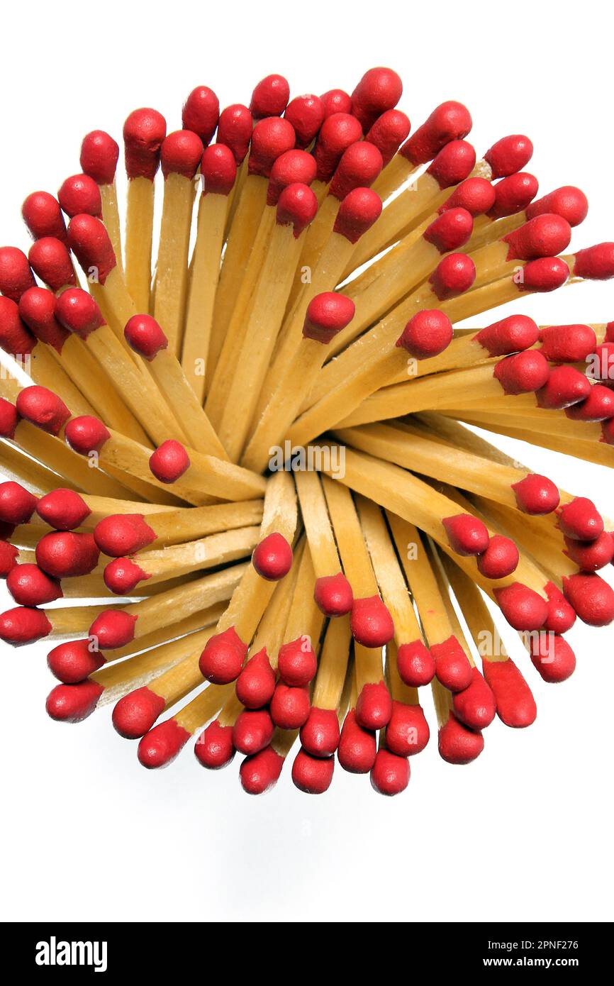 matches, top view Stock Photo - Alamy