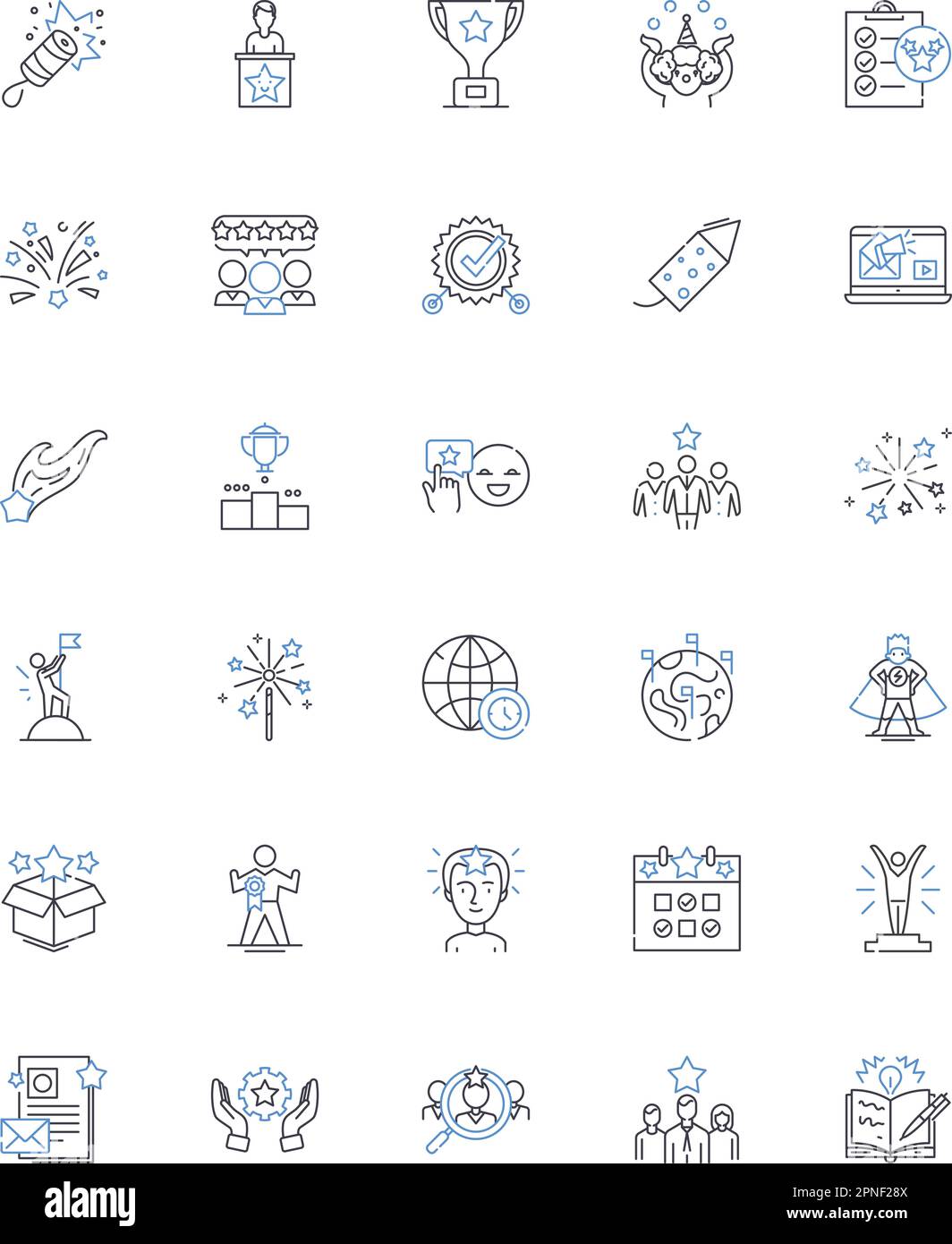 Fortune line icons collection. Wealth, Luck, Chance, Destiny ... Fortune line icons collection. Wealth, Luck, Chance, Destiny ...
