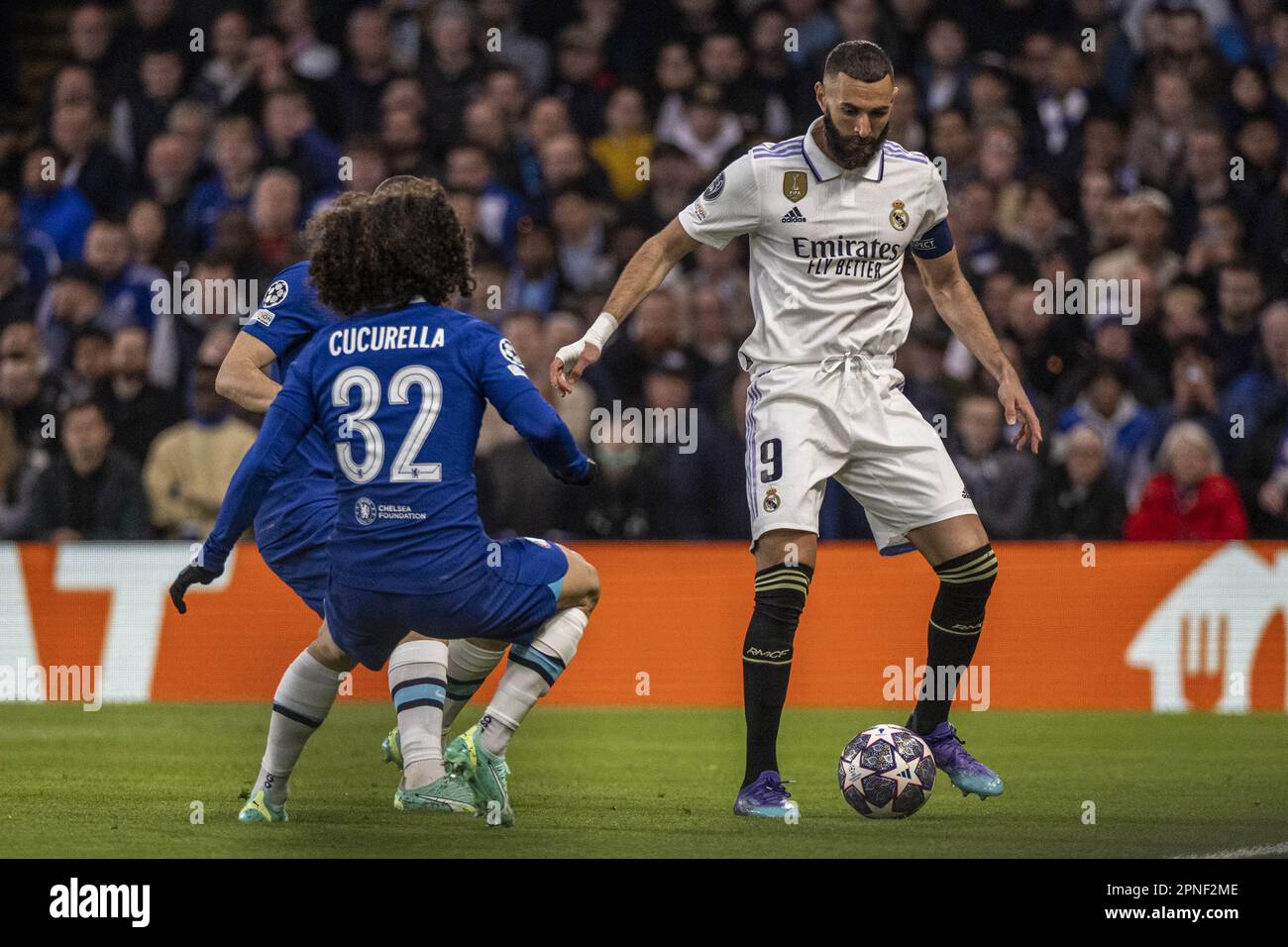 London, England, April 18, 2023, %G: UEFA Champions League - Chelsea v ...